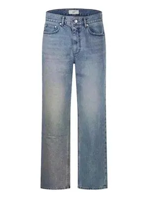 DUNST Essential Straight-leg Jeans - Blue