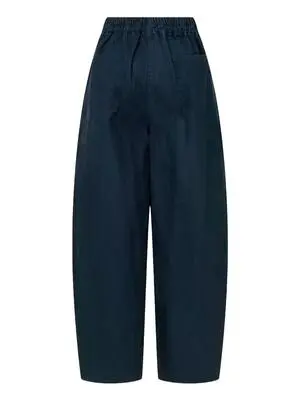STUDIO TOMBOY Washed-effect Baggy Trousers - Blue