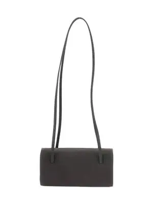 FANE Mini Mie Leather Shoulder Bag - Grey