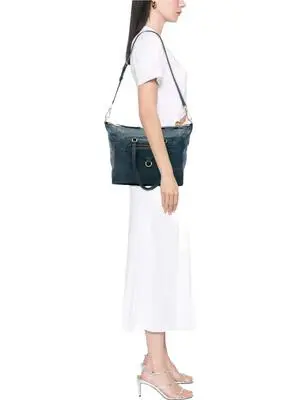LOUIS VUITTON 2011 Monogram Empreinte Lumineuse Pm Satchel - Blue
