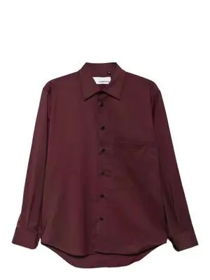 COSTUMEIN Chest-pocket Button-down Shirt - Red