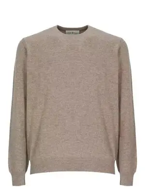 DELLA CIANA Crew-neck Long-sleeves Sweatshirt - Neutrals