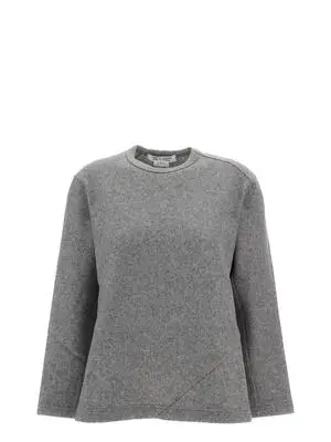 Comme Des Garçons Asymmetric-seam Sweatshirt - Grey