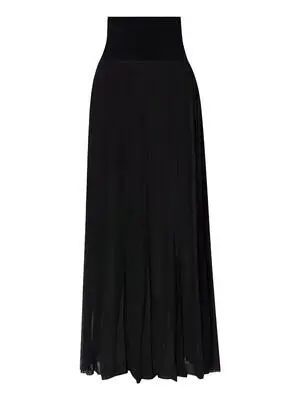 Gauge81 Loja Pleated Maxi Skirt - Black