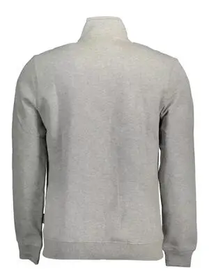 NAPAPIJRI Zip-up Cotton Sweater - Grey