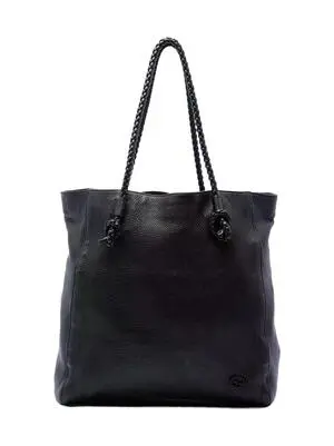 GUCCI 2016-2026 Calfskin Braided Handle Tote Bag