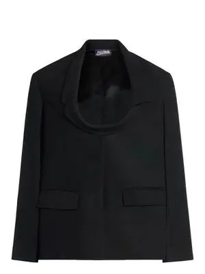 JEAN PAUL GAULTIER The Boxy Tailored Jacket - Black