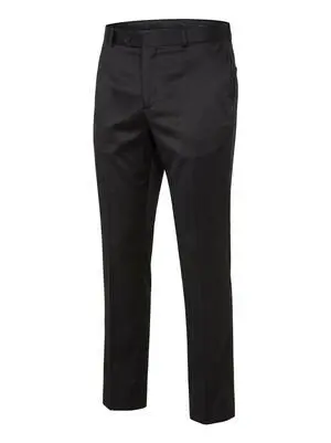 RON TOMSON Classic Tuxedo Pants - Shine Black