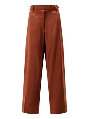 DRIES VAN NOTEN Viscose Blend Trousers