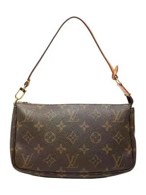 LOUIS VUITTON 2003 Monogram Pochette Accessoires Shoulder Bag
