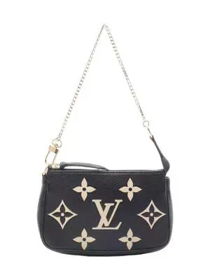 LOUIS VUITTON Monogram Empreinte Accessoires Tote Bag - Black