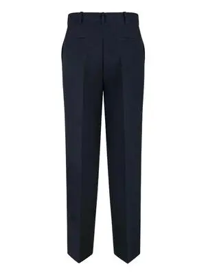 P.a.r.o.s.h Pressed-crease Tailored Trousers - Blue