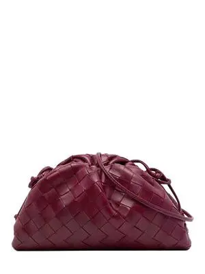 BOTTEGA VENETA 2012-2026 Nappa Intrecciato The Mini Pouch Crossbody Bag