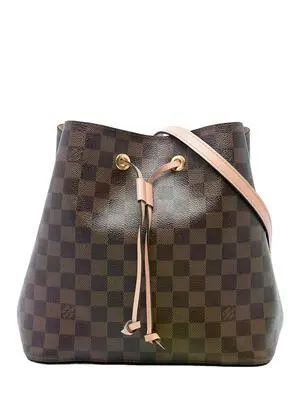 LOUIS VUITTON 2019 Damier Ebene Neonoe Mm Bucket Bag - Brown