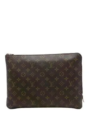 LOUIS VUITTON 2019 Mm Etui Voyage Clutch Bag - Brown