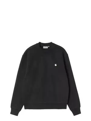 Carhartt Work In Progress Logo-embroidered Sweatshirt - Black