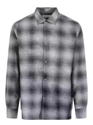 BERNER KUHL Check-pattern Long-sleeve Shirt - Brown