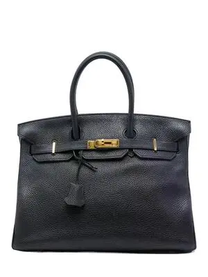 HERMÈS 2011 Togo Birkin Retourne 35 Handbag