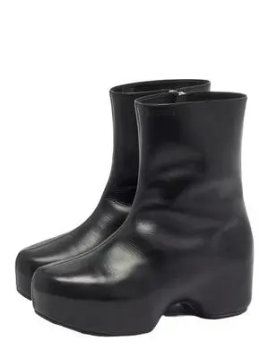 GIVENCHY G-clog Platform Ankle Boots