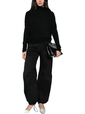 NUDE Cut-out Pussy-bow Sweater