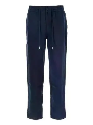 Vilebrequin Parc Linen Trousers - Blue