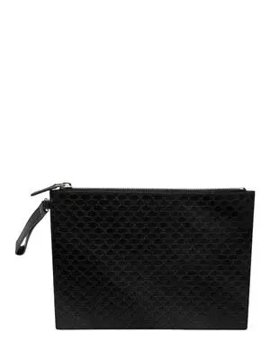 Gucci 2000-2015 Microguccissima Clutch Bag - Black
