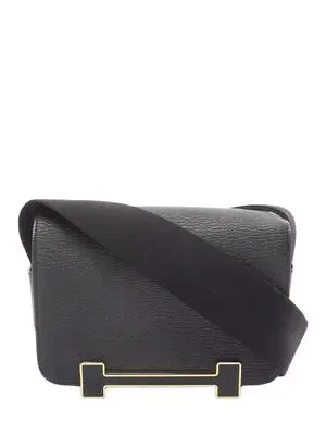 HERMÈS Geta Leather Shoulder Bag