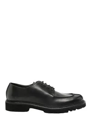 COMMON PROJECTS Apron-toe Chunky-sole Derby Shoes - Black