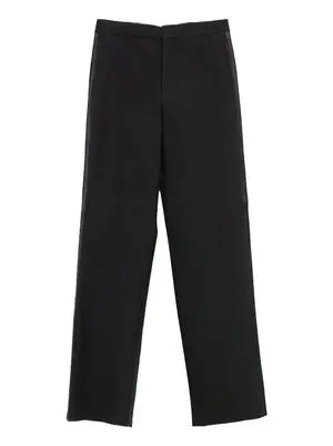 Gucci Satin-trimmed Single-breasted Suit - Black