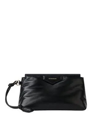 Givenchy Nappa Leather Antigona Bomber Pouch - Black