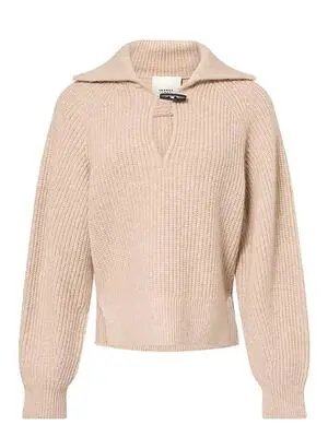 ISABEL MARANT ÉTOILE Miranda Toggle Wool And Cashmere Jumper 12