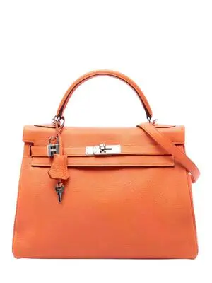 HERMÈS 2012 Togo Kelly Ii Retourne 32 Satchel