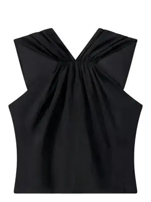 A.L.C. Elouise Gathered-stretch Blouse