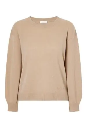 ERES Colorama Maille Famous Wool And Cashmere-blend Sweater - Neutrals