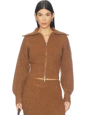 AMUR AMUR Emery Cable Knit Top