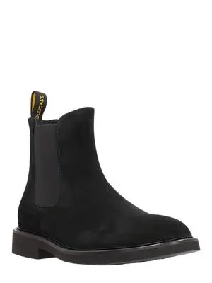 DOUCAL'S Logo-print Chelsea Boots - Black