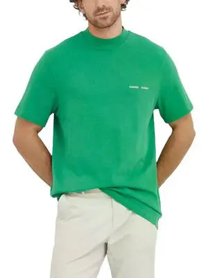 Samsøe Samsøe Logo T-shirt - Green