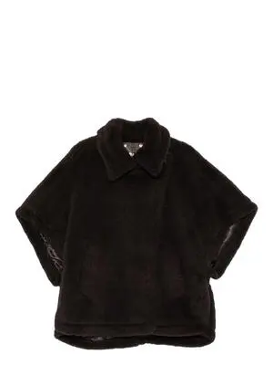 Max Mara Wool Cape - Brown
