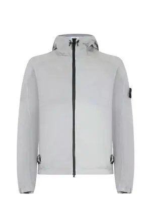 Stone Island Hooded Water-repellent Jacket - Grey
