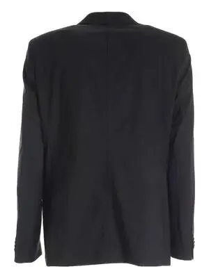 Karl Lagerfeld Single-breasted Blazer Jacket - Black
