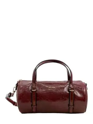 Guess Taylor Crinkled-finish Tote Bag - Red
