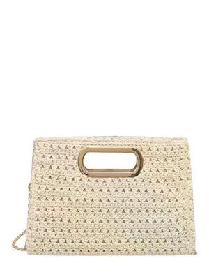 MORGAN Crochet Cut-out Clutch Bag - Neutrals