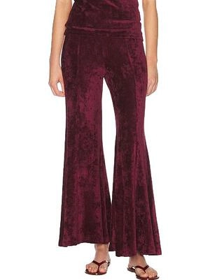 Suzie Kondi Flora Flare Pant - Ruby