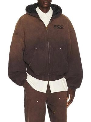 WILLY CHAVARRIA Quilted Juggernaut - Uniform Brown