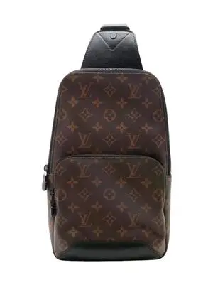LOUIS VUITTON 2021-2026 Monogram Macassar Avenue Slingbag Crossbody Bag - Brown