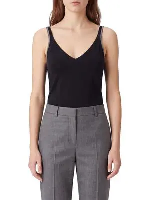 Brunello Cucinelli Top Colour - Black