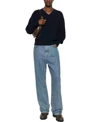 Agl V-neck Sweater - Blue