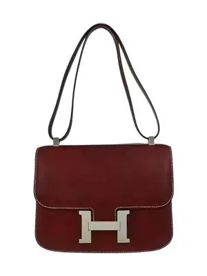Hermès Constance 24 Shoulder Bag - Red