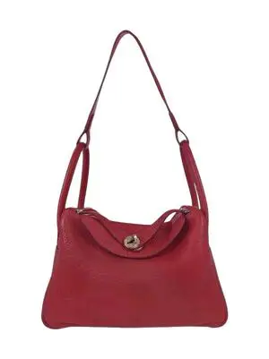 Hermès 30 Lindy Shoulder Bag - Red