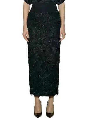 ATOIR Nina Fringe Skirt - Brown
